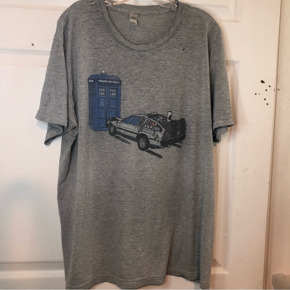 shirt woot | Shirts | Vintage Back To The Future Shirt Tee | Poshmark